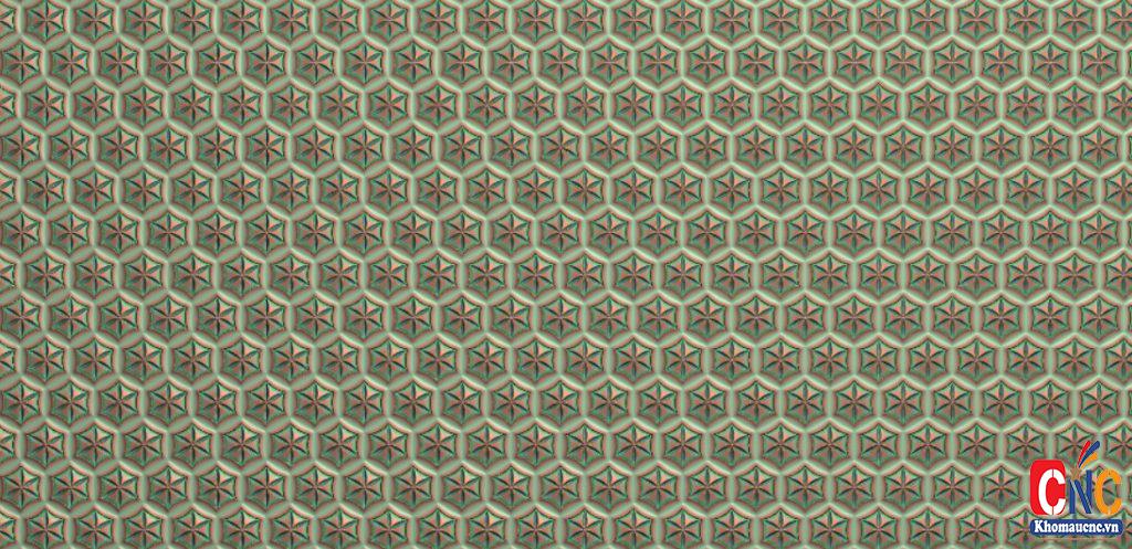 Gấm Hoa Tranh 260423 - Kho Mẫu CNC Việt Nam - Kho Mẫu Free